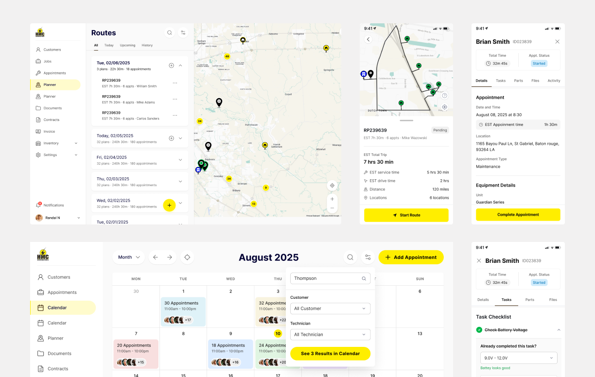 Building a Custom Field Service Management App - Novateus